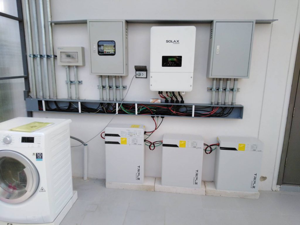 Installation of Inverter to Support the Operation of Solar Electric ...
